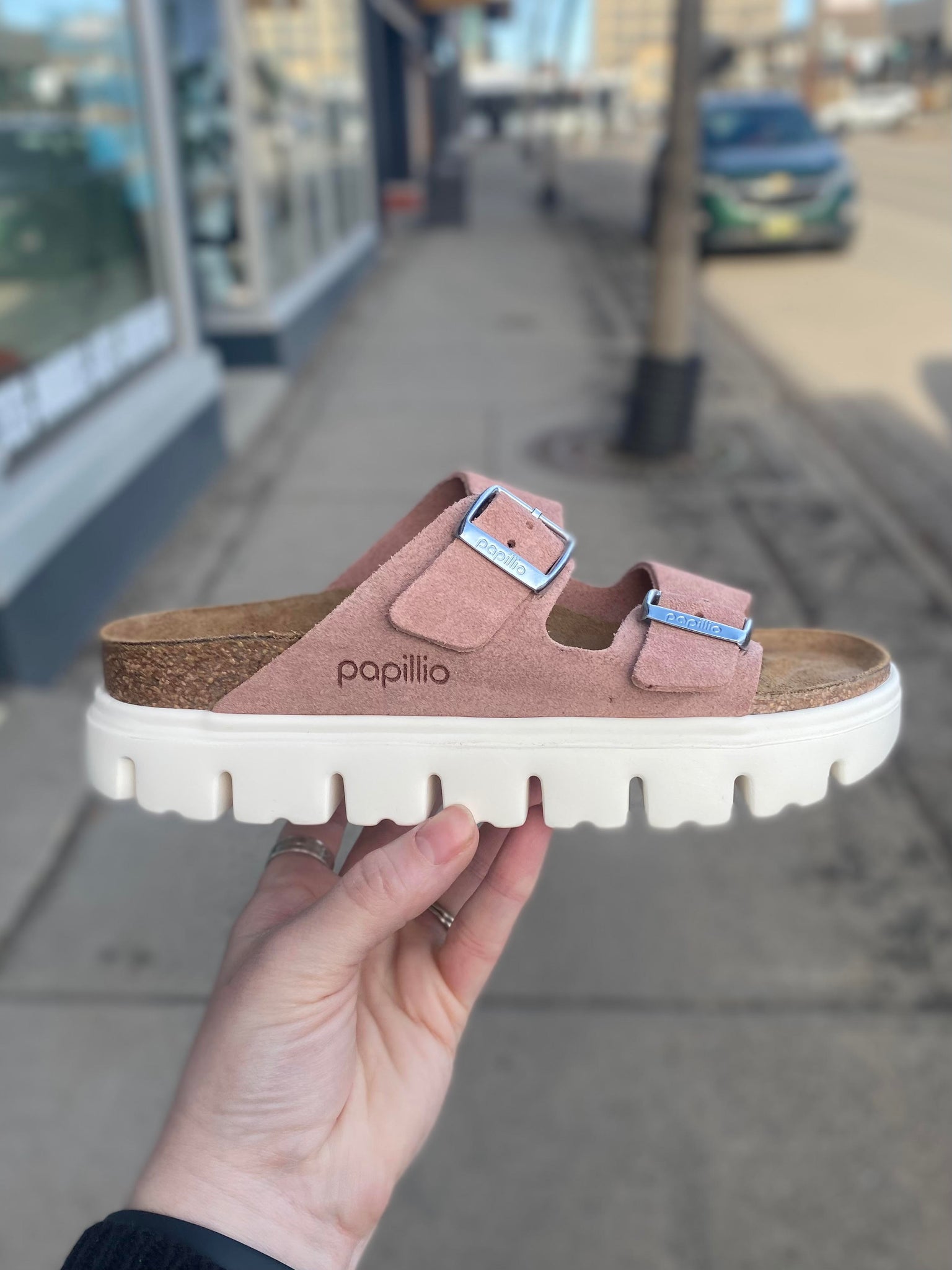 Papillio - Arizona Chunky - Pink Clay – Walk Rite Shoes
