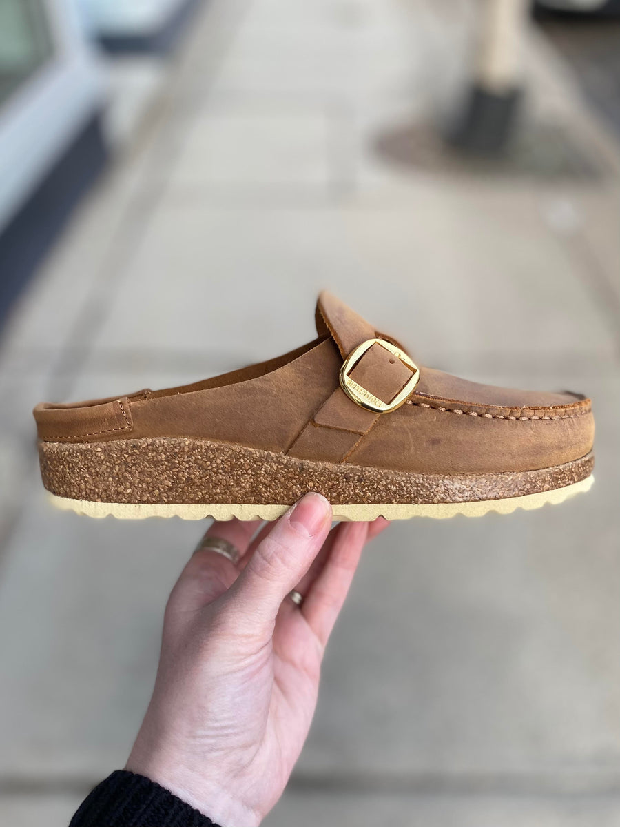 Birkenstock - Buckley - Cognac – Walk Rite Shoes