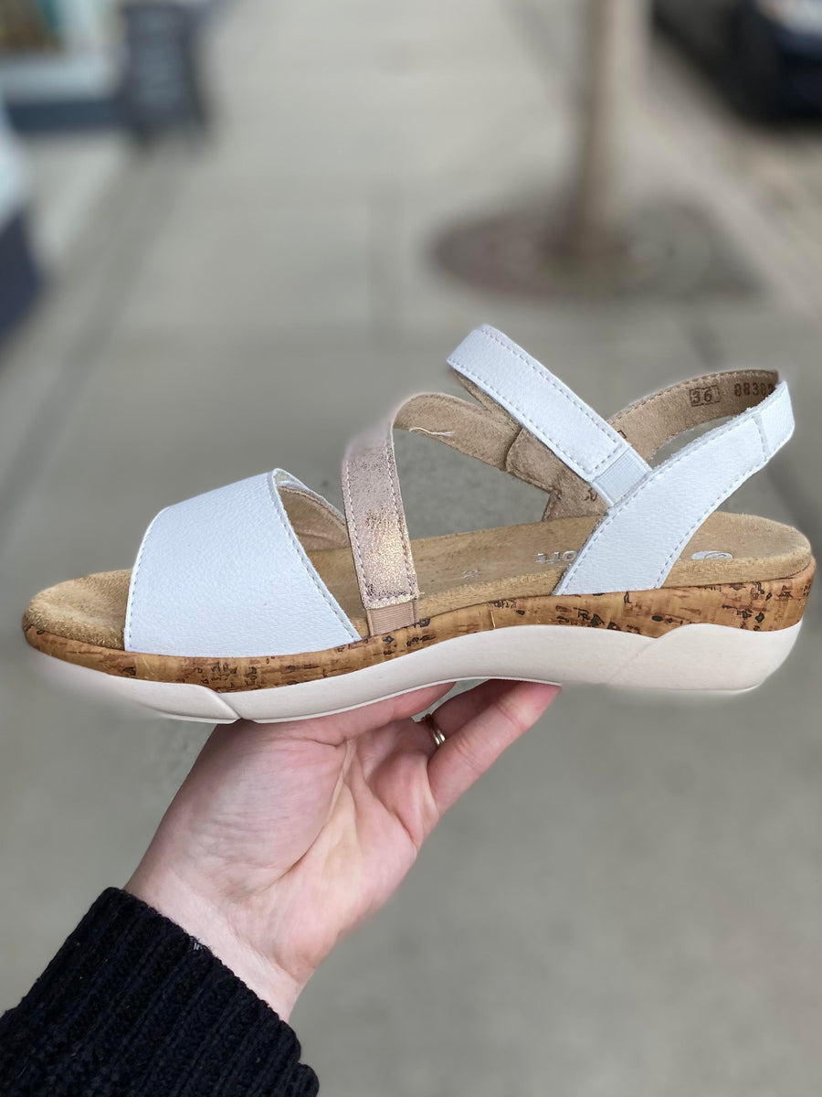 Remonte - Jocelyn - White – Walk Rite Shoes