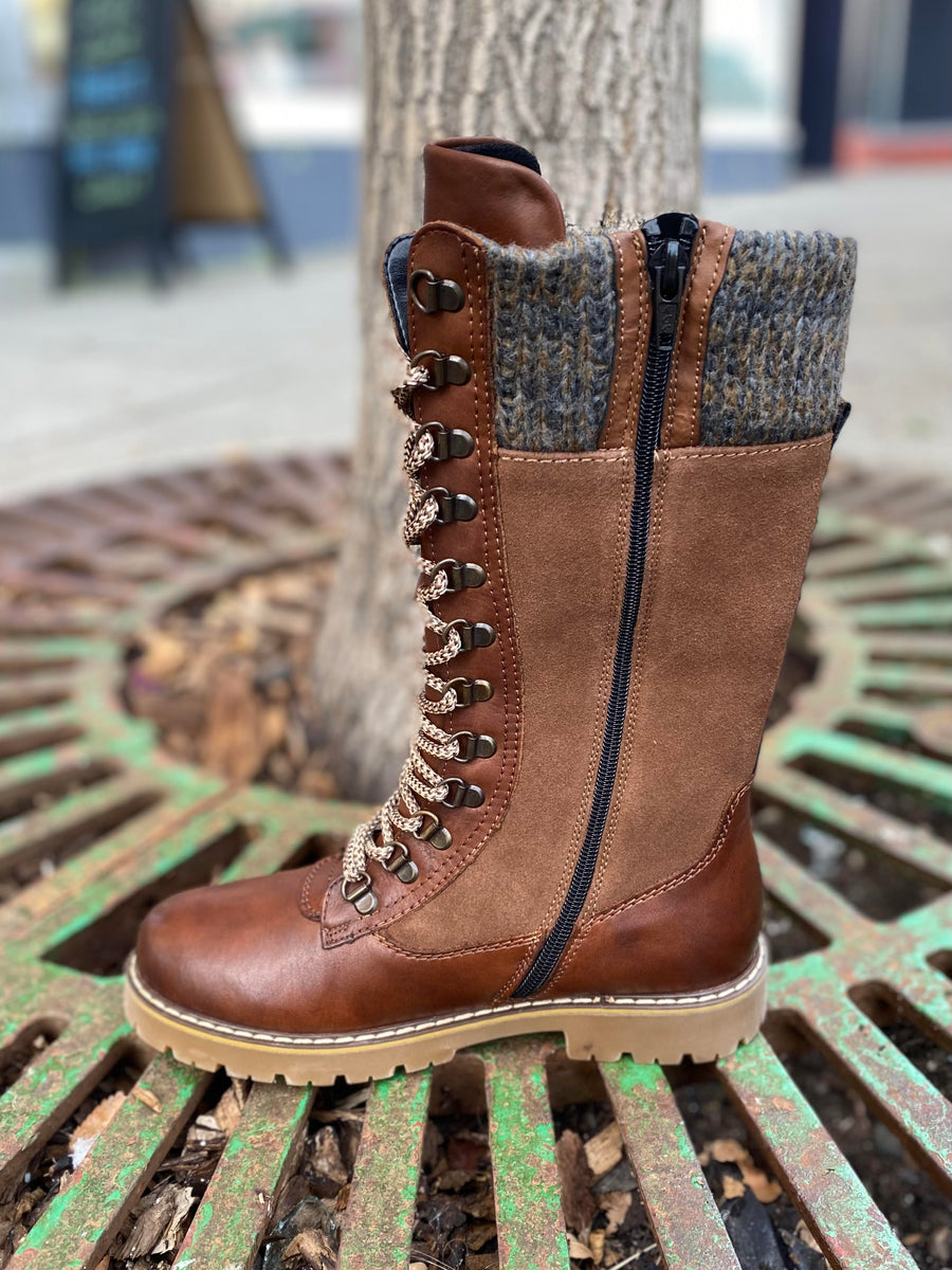 Remonte - Sarolta Tall - Brown – Walk Rite Shoes