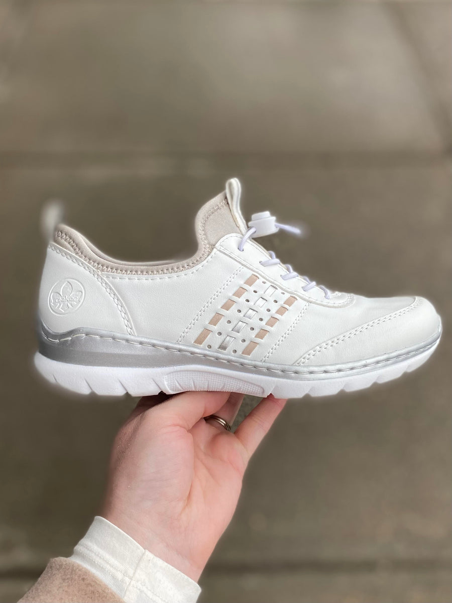 Rieker - Nikita - White – Walk Rite Shoes