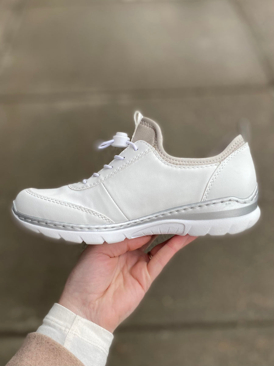 Rieker - Nikita - White – Walk Rite Shoes