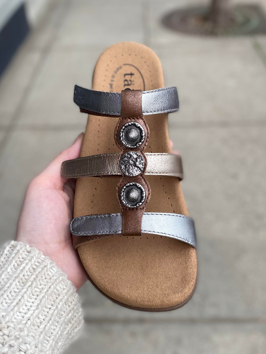 Taos - Prize 4 - Metallic – Walk Rite Shoes